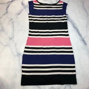 French Connection | Dresses | French Connection Knit Striped Short ...
